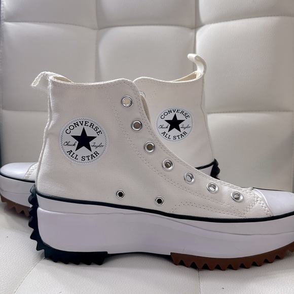 Converse | Shoes | White Platform Converse | Poshmark